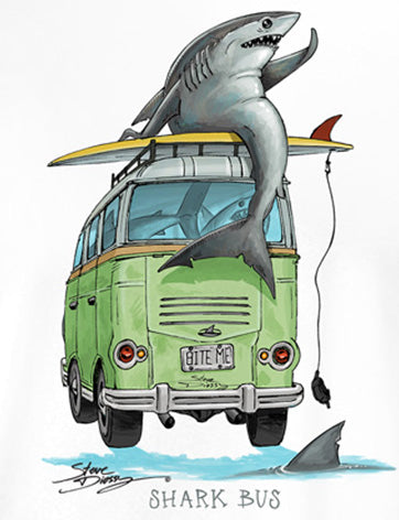 Shark Bus – Steve Diossy Clothing